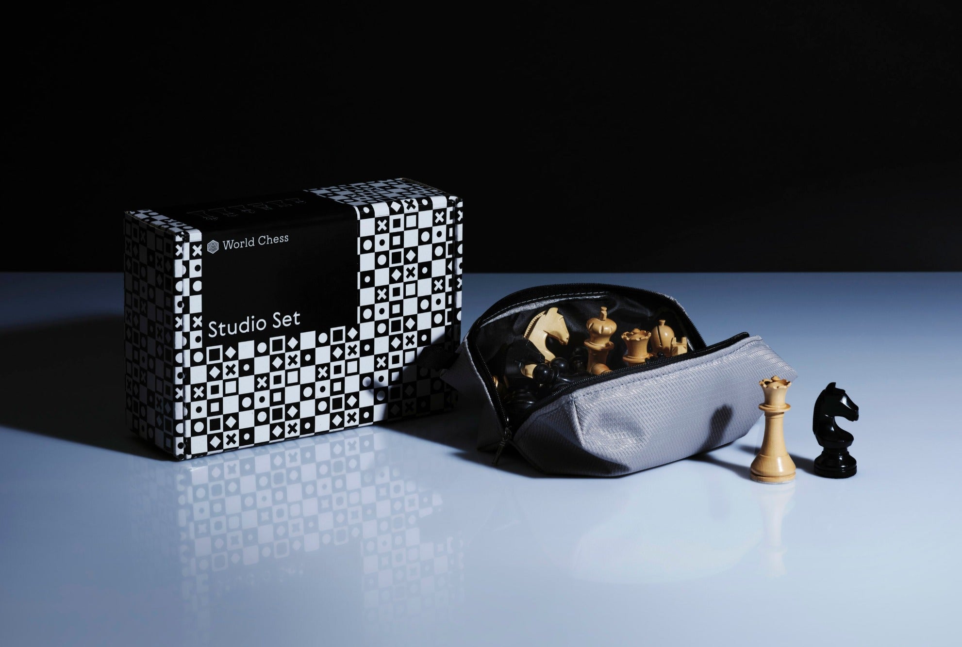 Buy World Chess Home Edition Set - Black and White | World Chess Shop